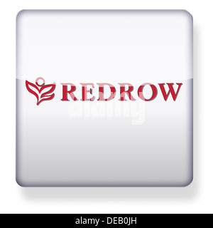 Redrow housing logo as an app icon. Clipping path included Stock Photo ...