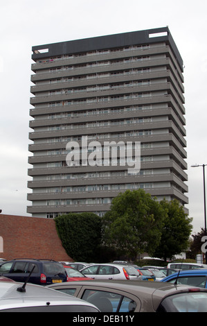 High rise flats, Hillfields, Coventry, UK Stock Photo - Alamy