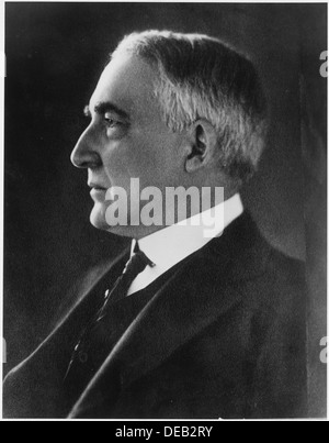 A portrait of Warren S. Harding, the 29th President of the United ...