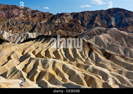 Zabriskie Point, Death Valley, California, Nevada, USA *** Zabriskie ...