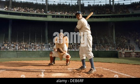 42 2013 Warner Bros film with Chadwick Boseman as Jackie Robinson Stock ...