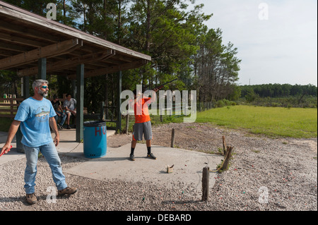 The Ocala National Forest Public Shooting Range on State Road 40 in ...