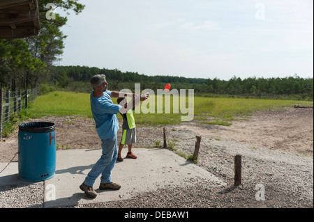 The Ocala National Forest Public Shooting Range on State Road 40 in ...
