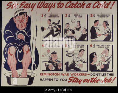 Six Easy Ways To Catch A Cold Stock Photo - Alamy