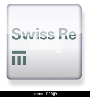Swiss Re logo as an app icon. Clipping path included Stock Photo - Alamy