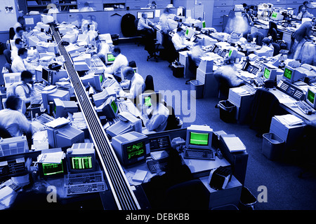 Office interior and dealing room Stock Photo: 6713796 - Alamy