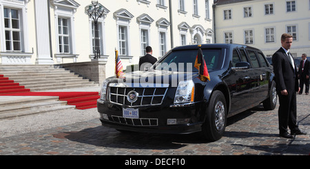 Berlin, Germany, the car, The Beast, the U.S. President Stock Photo - Alamy