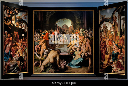 The Massacre of the Innocents by Cornelis Cornelisz van Haarlem Stock Photo - Alamy
