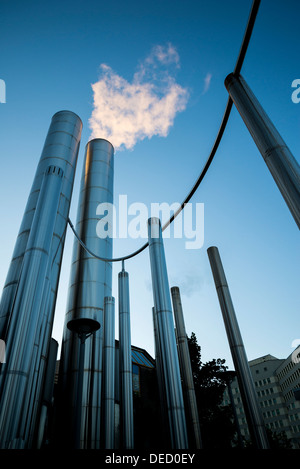 steam venting pipes at the VGH (Vancouver General Hospital) Energy ...
