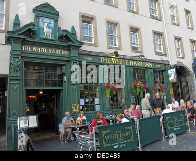 The White Hart Inn, Grassmarket, Edinburgh, Scotland, 19th century ...