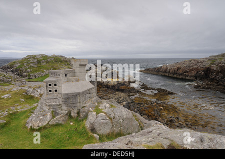 The "Hermit's" Castle at Achmelvich, Assynt, Sutherland, Highland ...