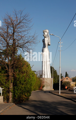 The monumental statue of Kartlis Deda (Mother of Georgia) symbolizes ...