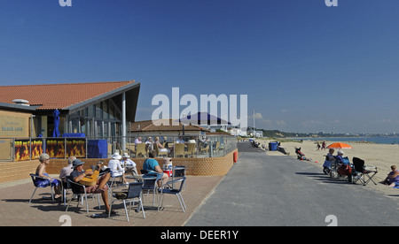 View of beach at Sandbanks, Poole, Dorset. UK. Taken on 29th September ...