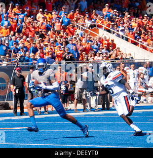 Bose State University football game at Bronco stadium played in 2013 ...