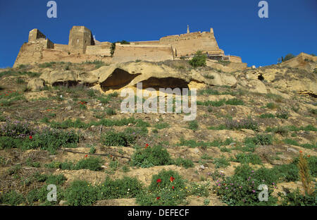Spain Huesca templar castle of Monzon Stock Photo: 1392337 - Alamy
