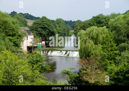 Limpley Stoke Mill on the River Avon dating back to before 1614 Stock ...