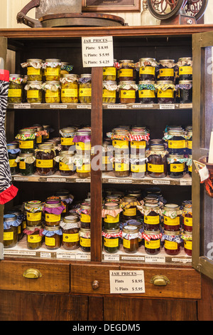 Jams on sale in gift shop St Benedict's Monastery, Adisham, Haputale ...