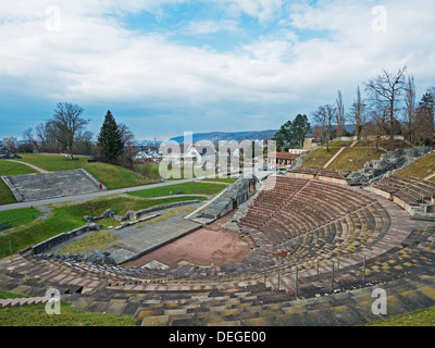 Europe, Switzerland, Basel Land, Augusta Raurica Roman ruins at ...