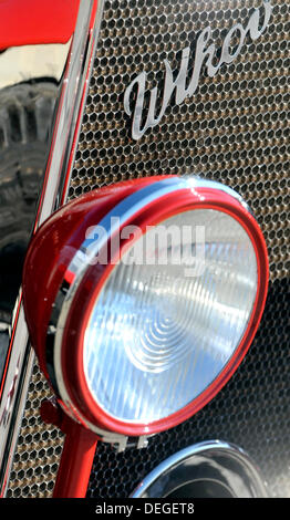 Restored racing car Wikov 7/28, nearly 90 years old, is seen in ...
