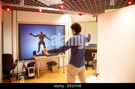 Markerless motion capture system, 3D animation and interactive virtual ...