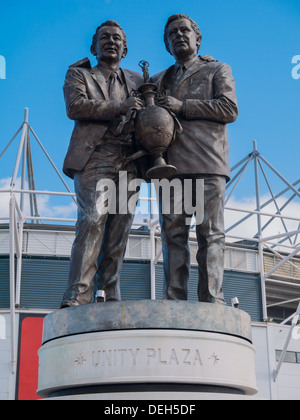 Brian Howard Clough ,Bronze Statue Speakers Conner Nottingham,UK Stock ...