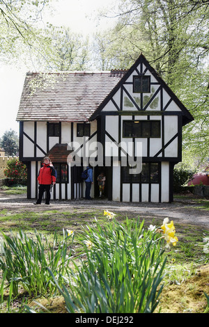 A Tudor style playhouse for children to explore in fairytale land at ...