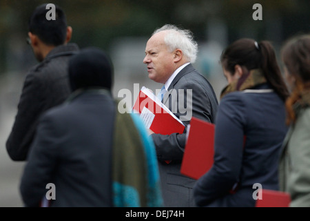 Judge Keith Cutler during a jury site visit in Tottenham, north London ...
