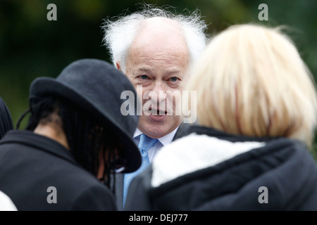 Judge Keith Cutler during a jury site visit in Tottenham, north London ...