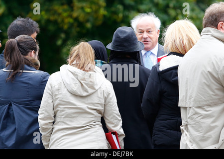 Judge Keith Cutler during a jury site visit in Tottenham, north London ...