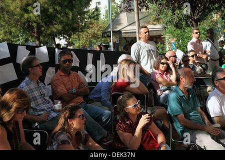 Employees occoupy Greek Ministry of Development in Athens Stock Photo ...