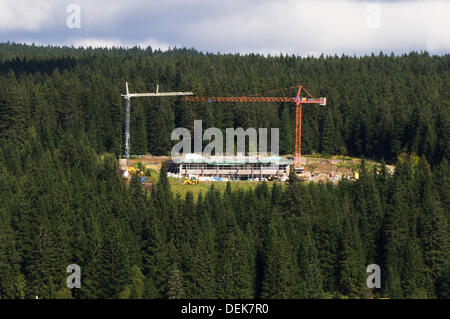 Mansion of the Czech billionaire Zdenek Bakala in Modrava, central part ...