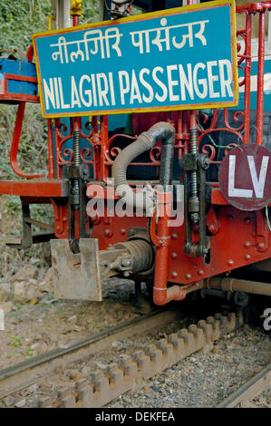 steam engine of ABT railway in Queenstown Tasmania Australia Stock ...