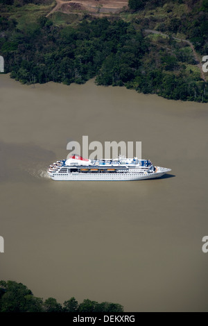 The Galliard Cut, Panama Canal, Panama, Central America Stock Photo - Alamy