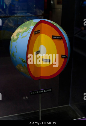 Cross-Section of Earth Stock Photo - Alamy