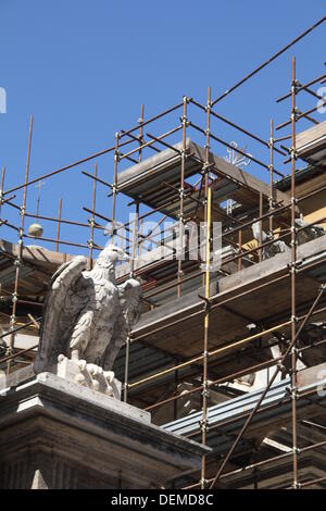 Rome, Italy. 3rd May 2013. The restoration work in the Vatican, Rome ...