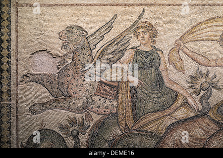 Zeus took the form of a beautiful white bull and encountered Europa at ...