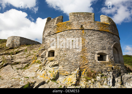 Little Dennis, an ancient look out post on the Pendennis headland in ...