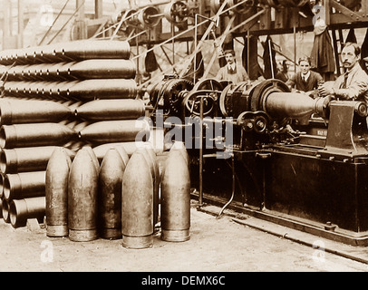 British Munitions factory during WW1 Stock Photo - Alamy