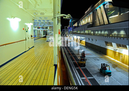 Ship deck facilities Stock Photo - Alamy