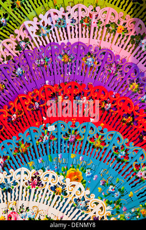 typical spanish fan souvenir Stock Photo - Alamy