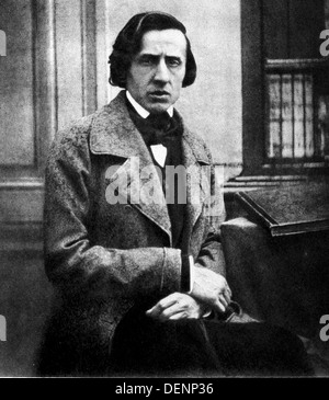 Portrait of Frederic Chopin - a Polish composer and virtuoso pianist of ...