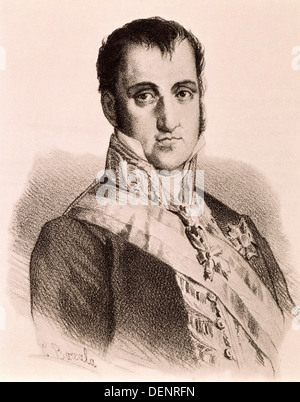 Fernando VII. Portrait of King Ferdinand VII of Spain (1784-1833) by ...