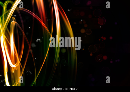 Swirly lines bright abstract background Stock Photo - Alamy