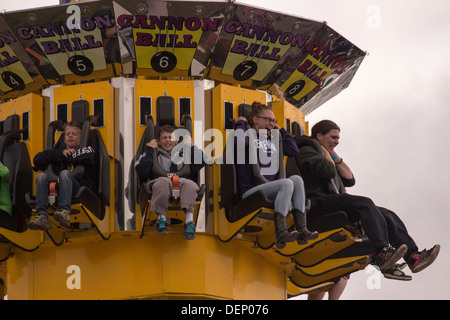 Tower ride at Lindsay Fair and Exhibition in Kawartha Lakes Stock Photo ...