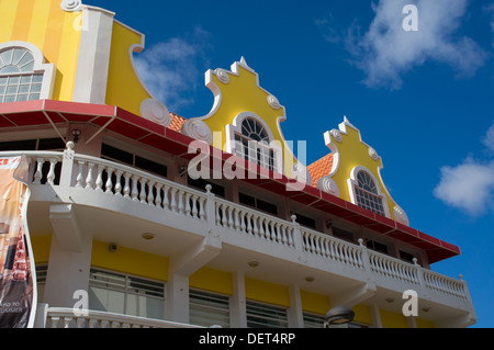 Dutch Colonial architecture Oranjestad Aruba Stock Photo - Alamy