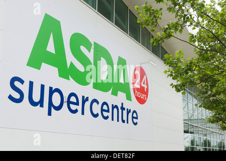 Asda Supercentre - 24-7 Stock Photo - Alamy