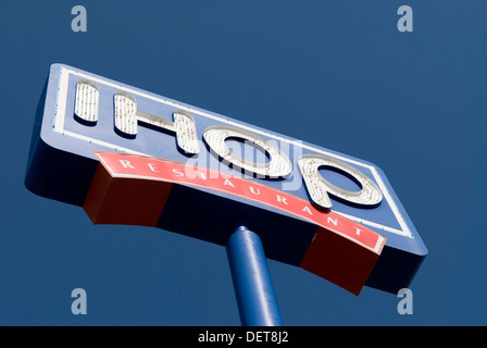 An IHOP sign outside a restaurant in Seattle, Washington Stock Photo ...