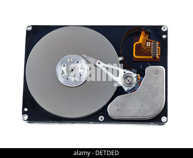 Photo of hard drive on white background Stock Photo - Alamy