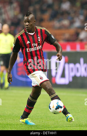 Mario Balotelli (Milan), SEPTEMBER 22, 2013 - Football / Soccer : Mario ...