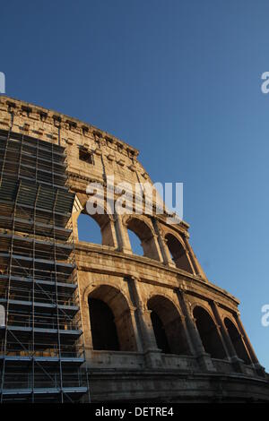Rome, Italy. 23rd September 2013. Scaffolding erected around the ...